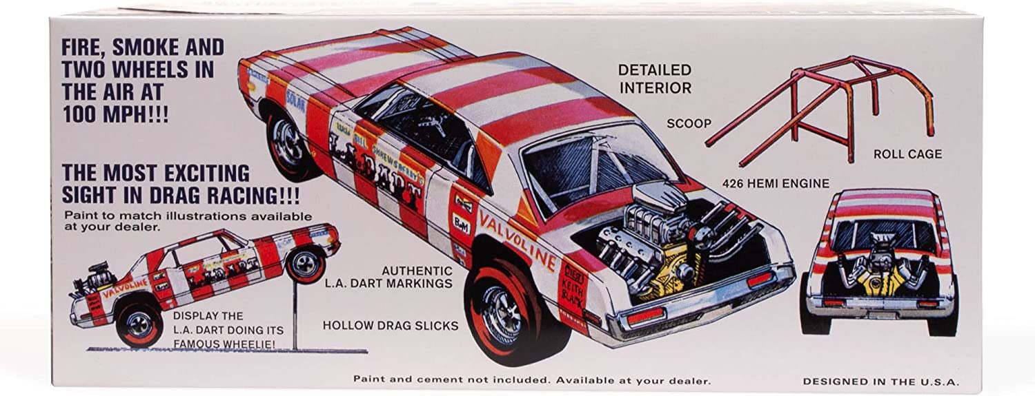 MPC LA Dart Wheelstander 1/25 Scale MPC974 • Canada's largest selection ...