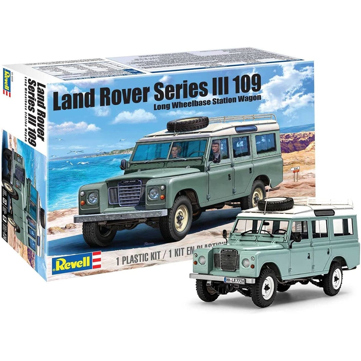 Revell Land Rover Series III 109 Long Wheelbase Station Wagon 1/24 ...
