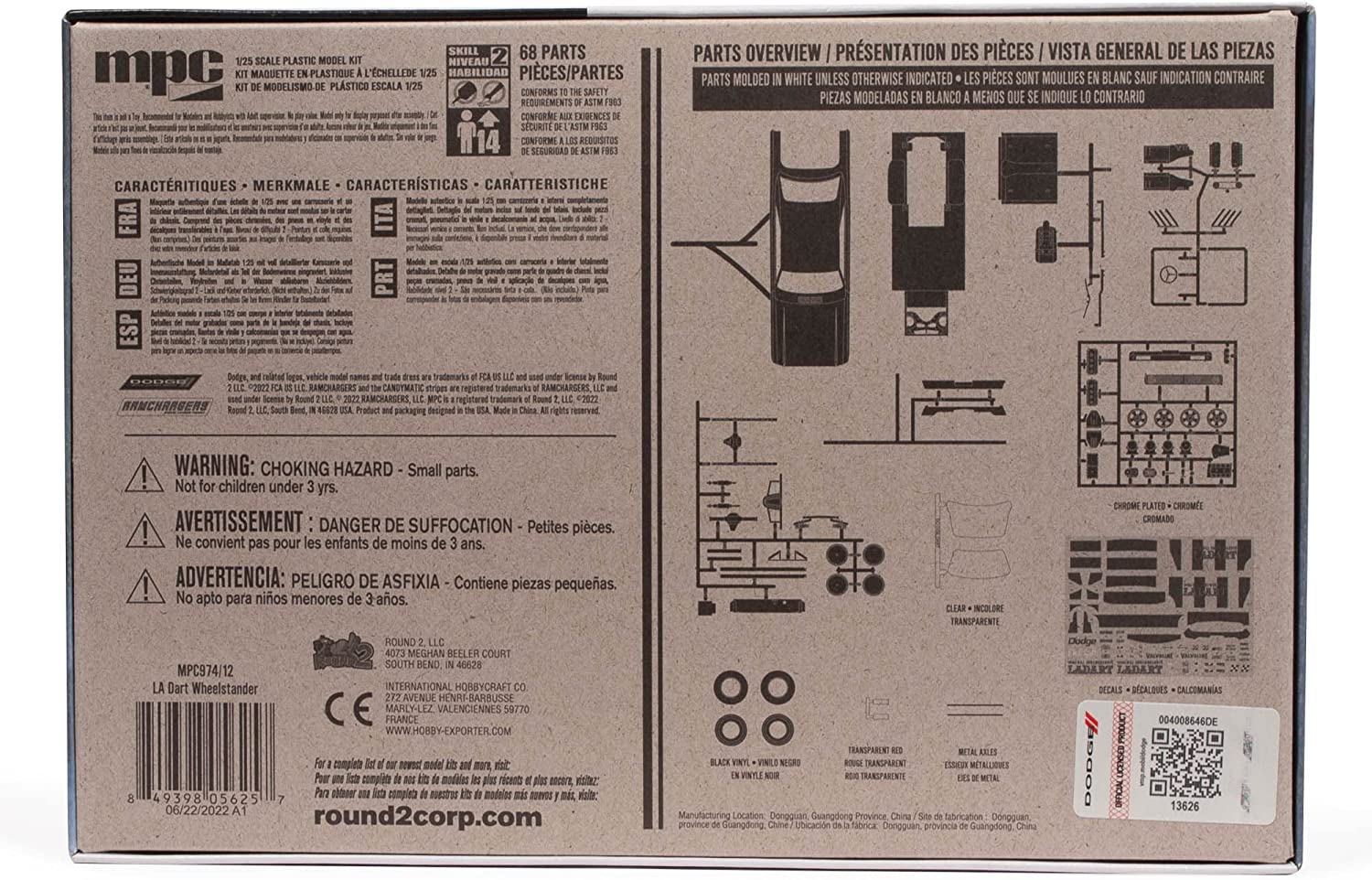 MPC LA Dart Wheelstander 1/25 Scale MPC974 • Canada's largest selection ...