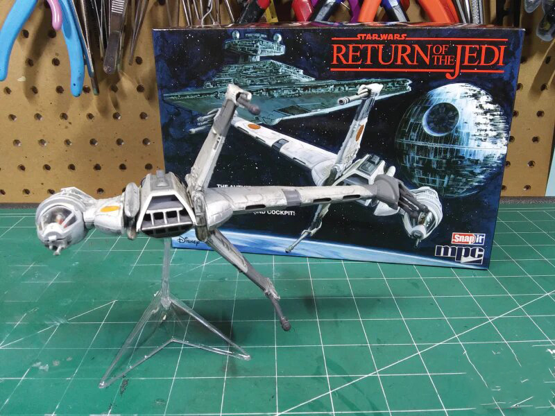 MPC B-Wing Fighter Star Wars Return of the Jedi Snap 1/94 Scale MPC949 • Canada's largest ...