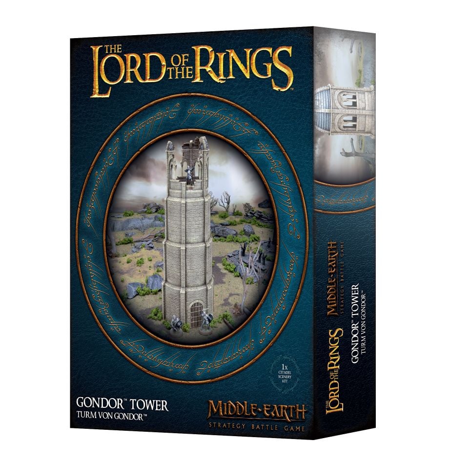 The Lord of the Rings Middle-Earth Strategy Battle Game Gondor Tower 30 ...