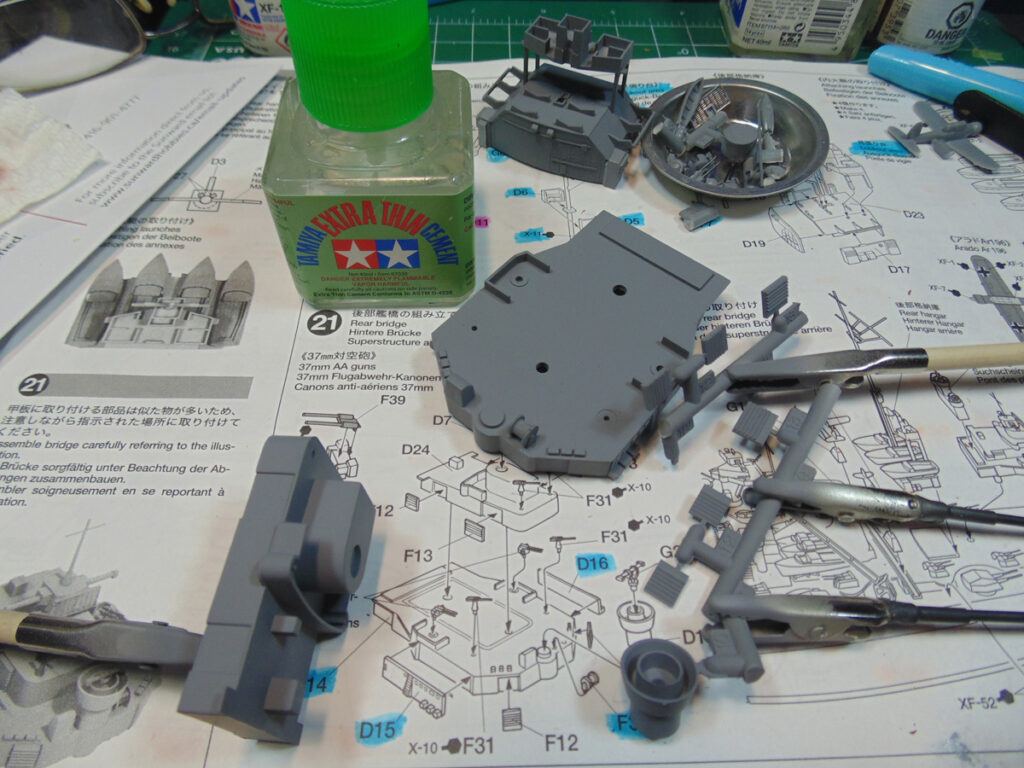 Tamiya Bismarck Battleship Build Part 6 • Canada's largest selection of ...