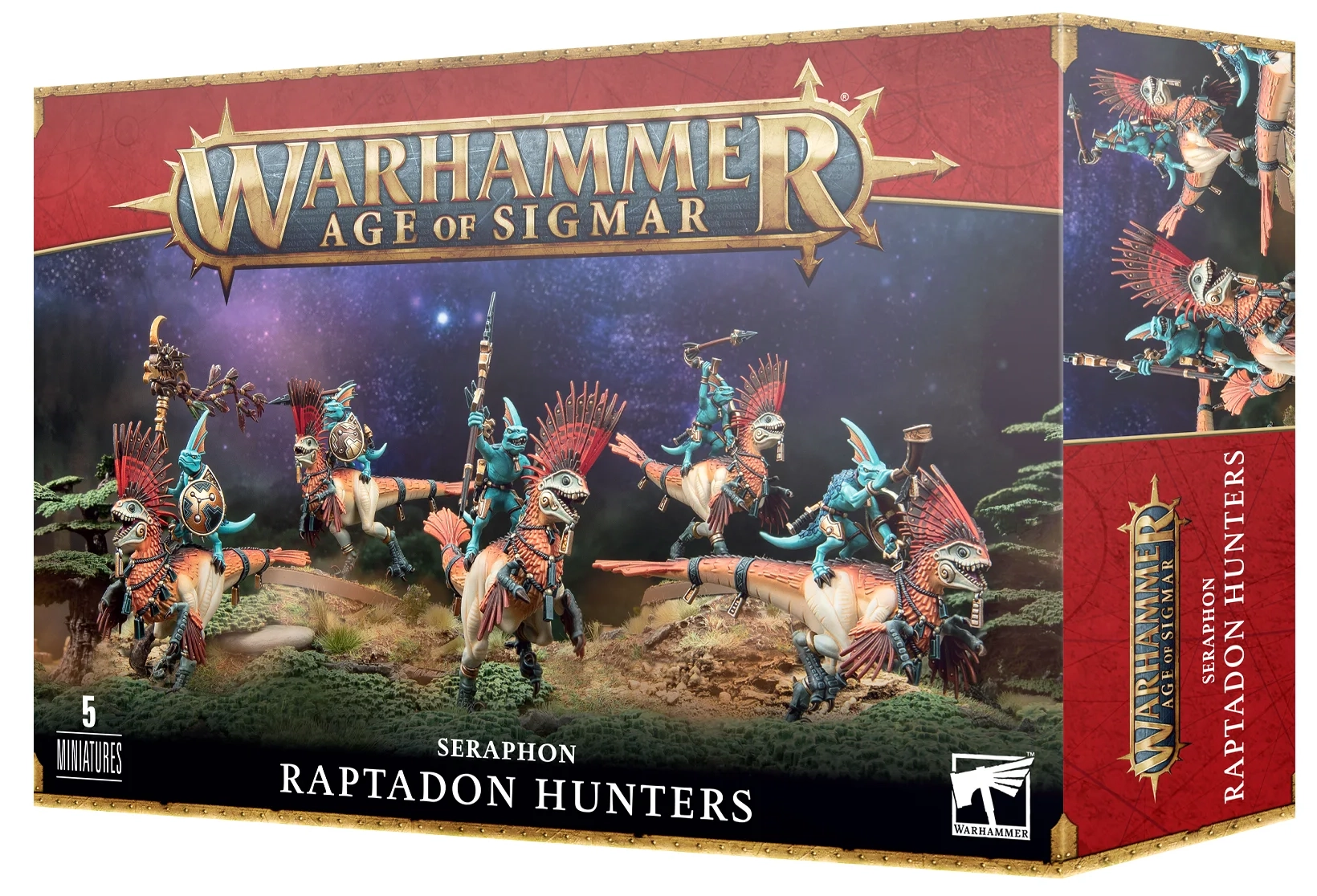 Seraphon Raptadon Hunters Chargers 88-21 Age of Sigmar Warhammer ...