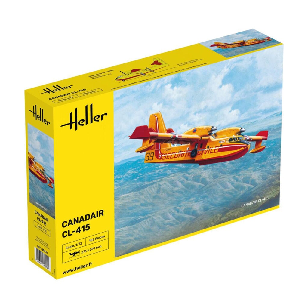 Heller Canadair CL-415 Seaplane 1/72 Scale 80370 • Canada's largest ...
