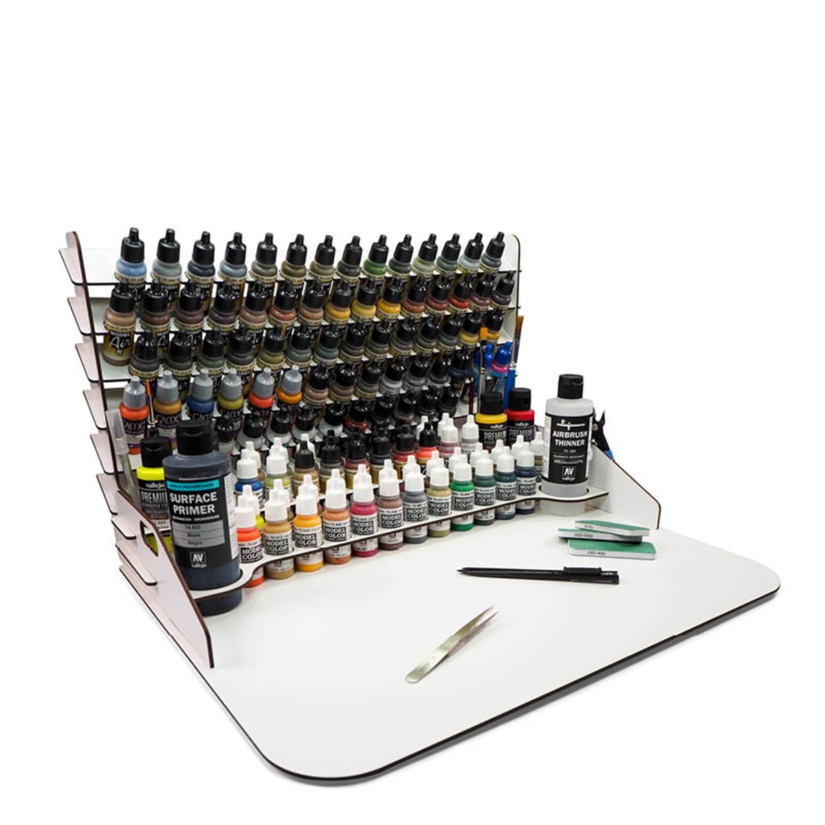 Vallejo Paint Display and Work Station with Vertical Storage 50x37cm ...