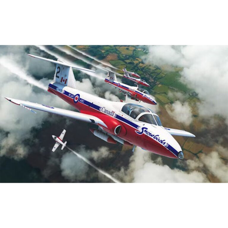 Kinetic Models Canadair CT-114 Tutor Snowbird 1/48 Scale K48082 Pre ...