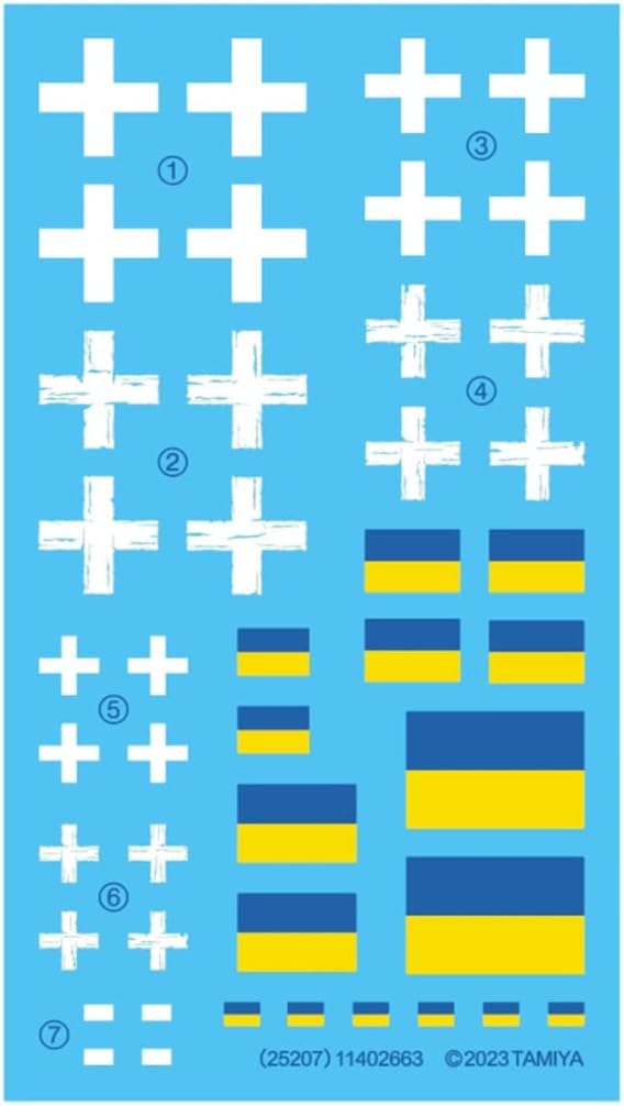 Tamiya M1A1 Abrams Tank Ukraine Edition 1/35 Scale 25216 • Canada's largest selection of model ...