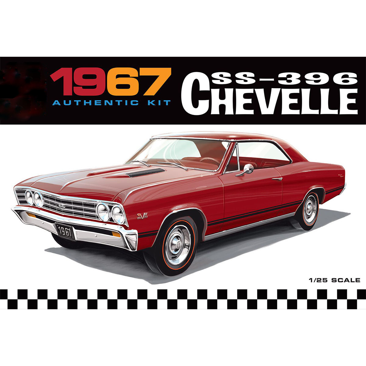 AMT 1967 Chevrolet Chevelle SS-396 1/25 Scale 1388 • Canada's largest ...