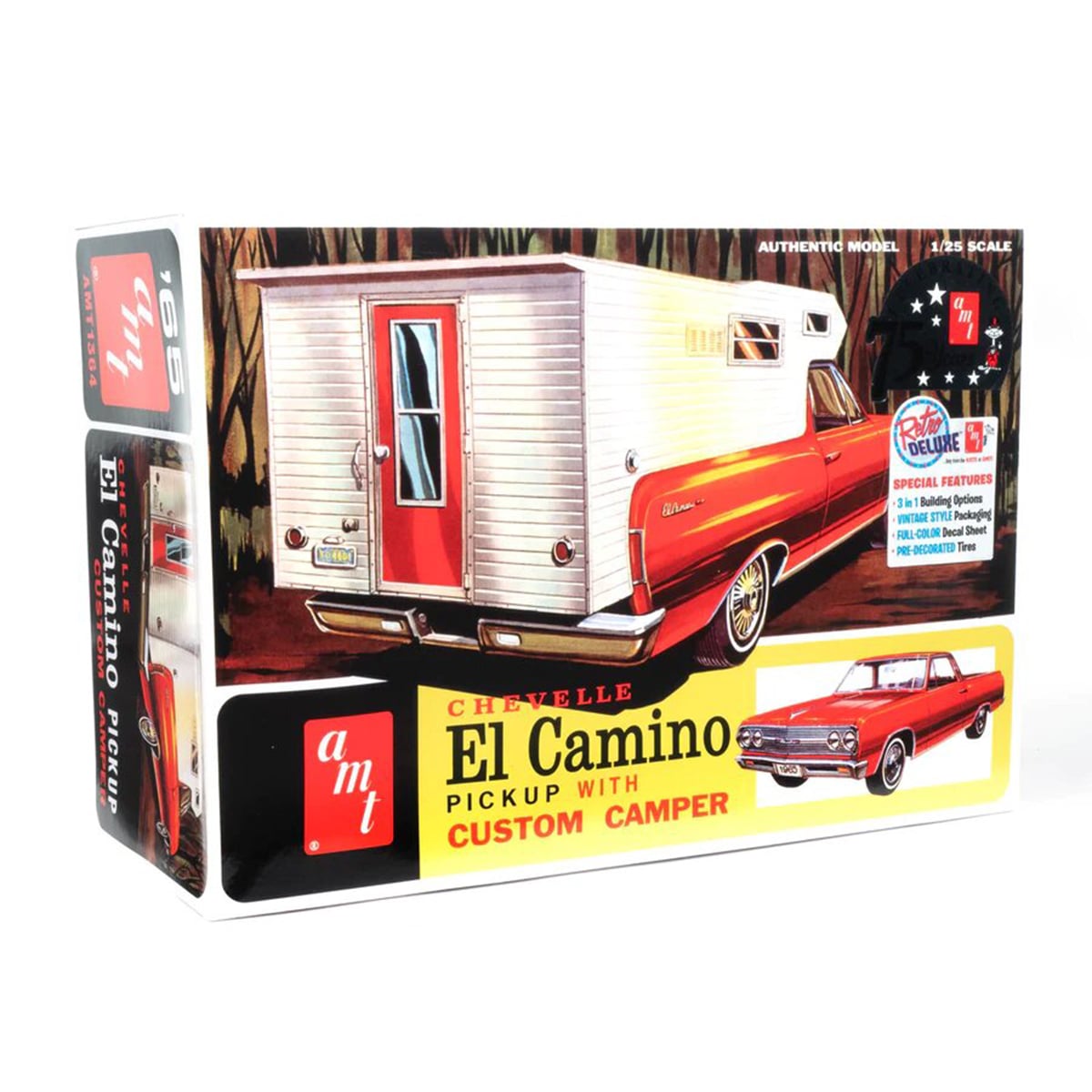 AMT 1965 Chevelle El Camino Custom Camper 1/25 Scale 1364 • Canada's ...