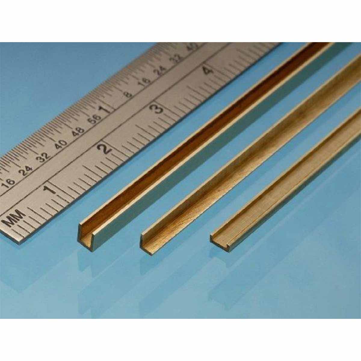 Albion Alloys UC2 1.5x1.5x1.5mm Brass U Channel Pack of 1 • Canada's ...