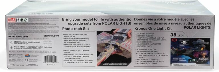 Polar Lights Star Trek Lighting Kit for Klingon Kronos One 1/350 Scale ...