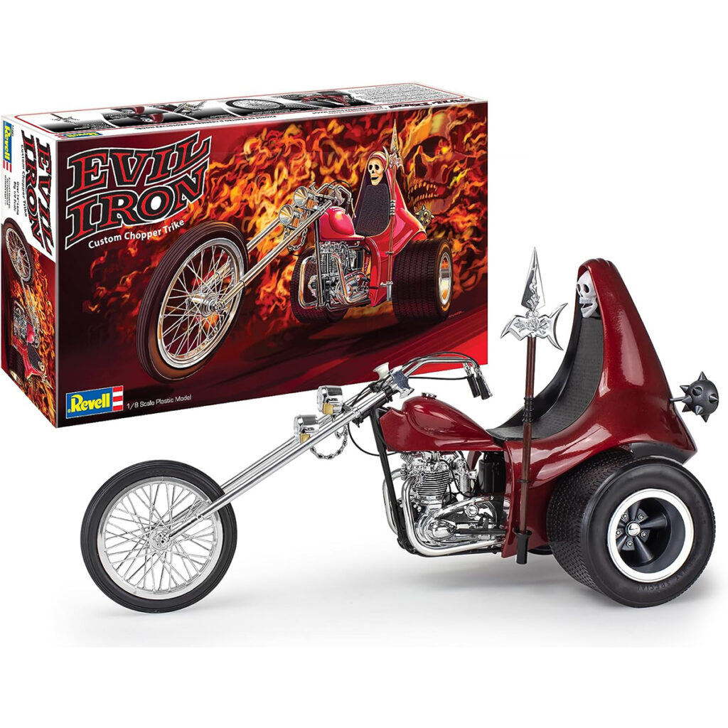 Revell Evil Iron Bike Custom Chopper Trike 1/8 Scale RMX 85-7325 17325 ...