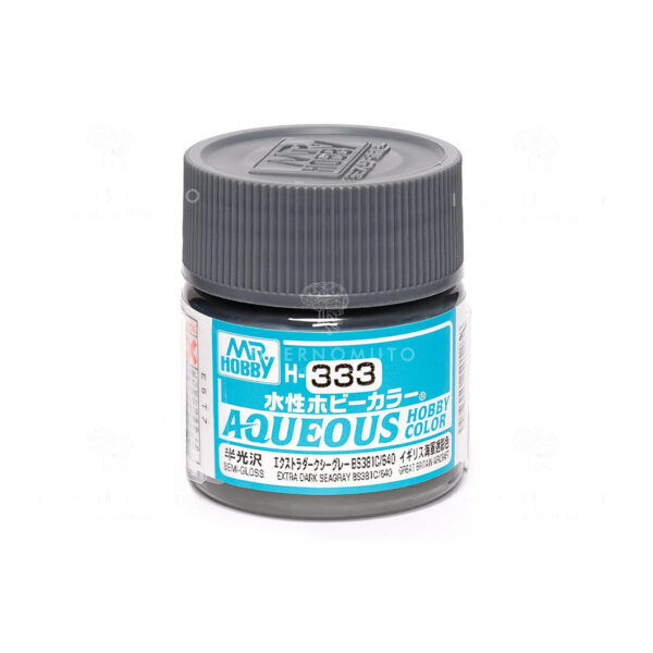 Mr Hobby Aqueous Color H333 Extra Dark Seagray BS381C/640 RAF Aircraft ...