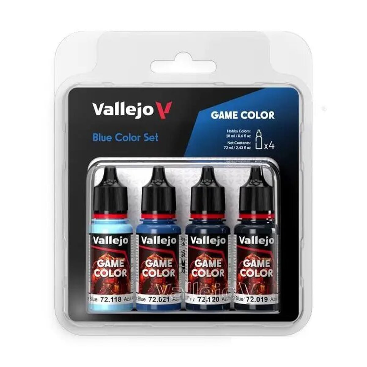 Vallejo Game Color Blue Color Set of 4 VAL 72376 • Canada's largest ...