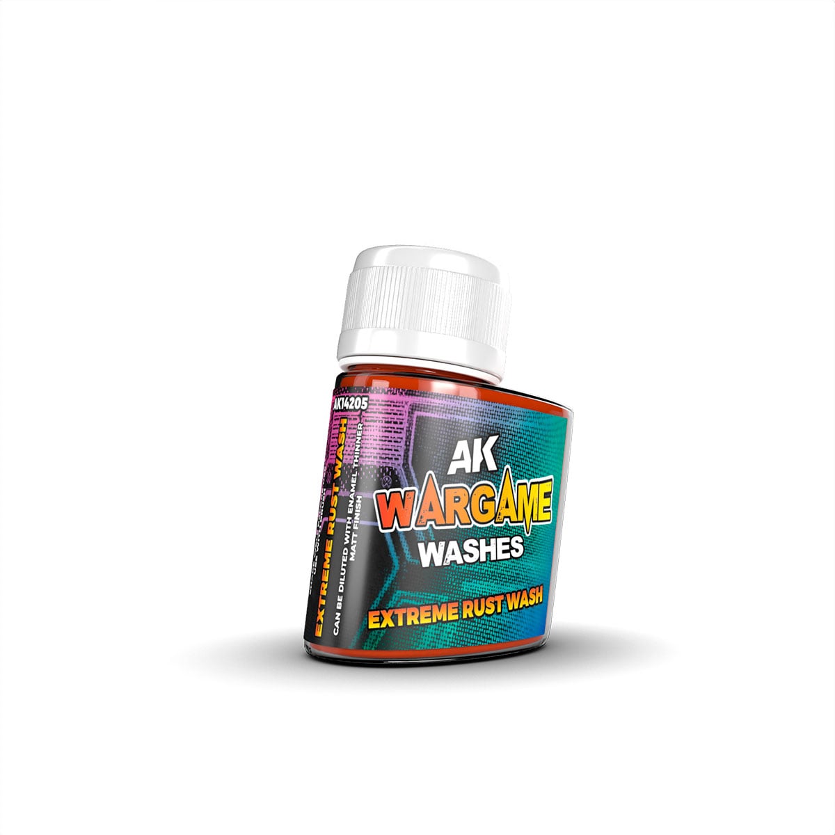 AK Interactive Wargame Washes Extreme Rust Wash 35ml AKI 14205 • Canada ...