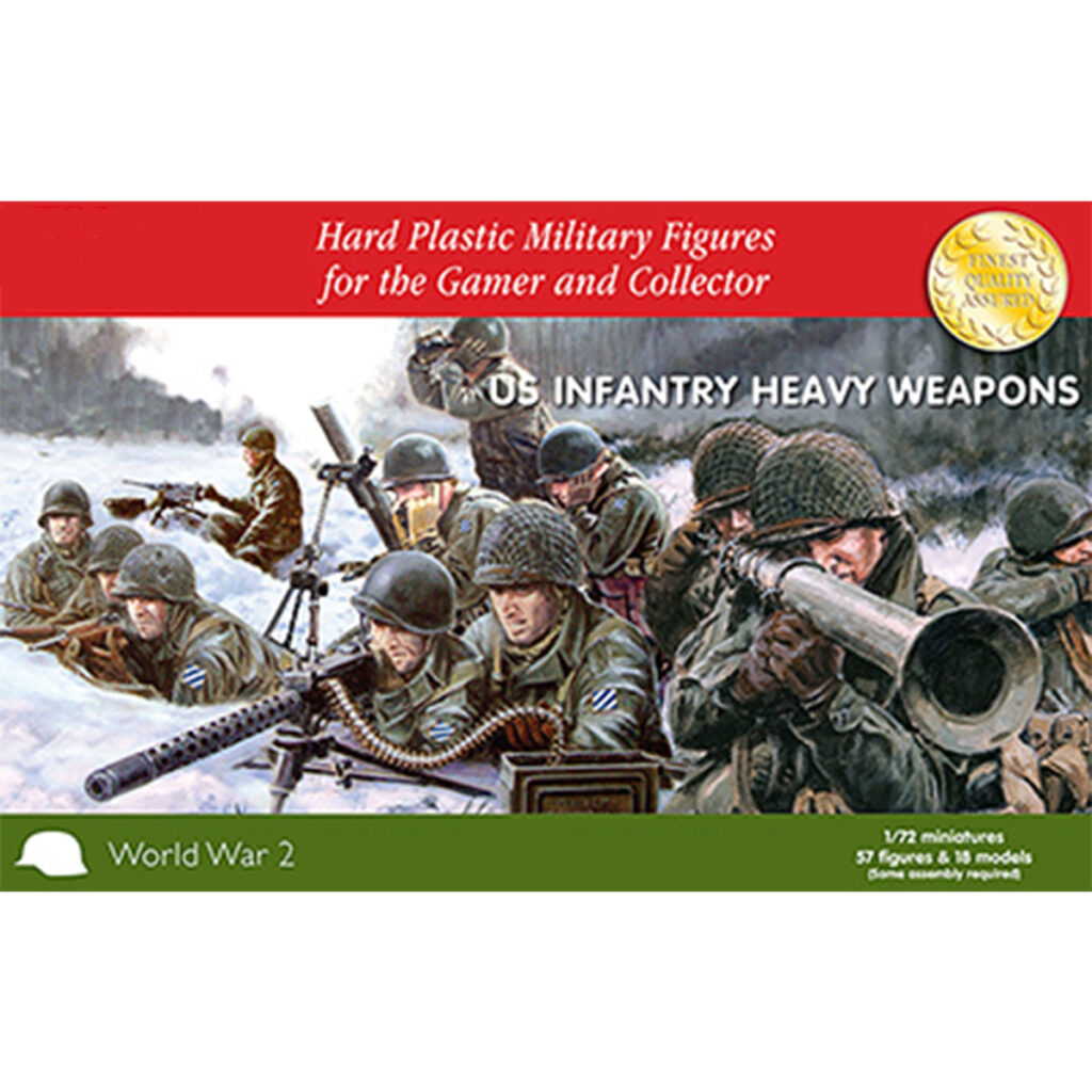 Plastic Soldier Company US Infantry Heavy Weapons 1944-45 Bagged 1/72 ...