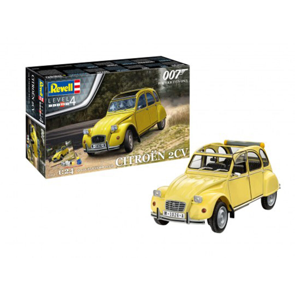 Revell James Bond Citroen 2CV Gift Set 1/24 Scale RVG 05663 • Canada's ...
