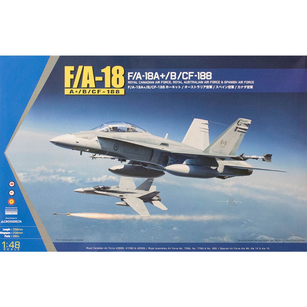 Kinetic Models F/A-18 A+/B/CF-188 Royal Canadian Air Force 1/48 Scale ...