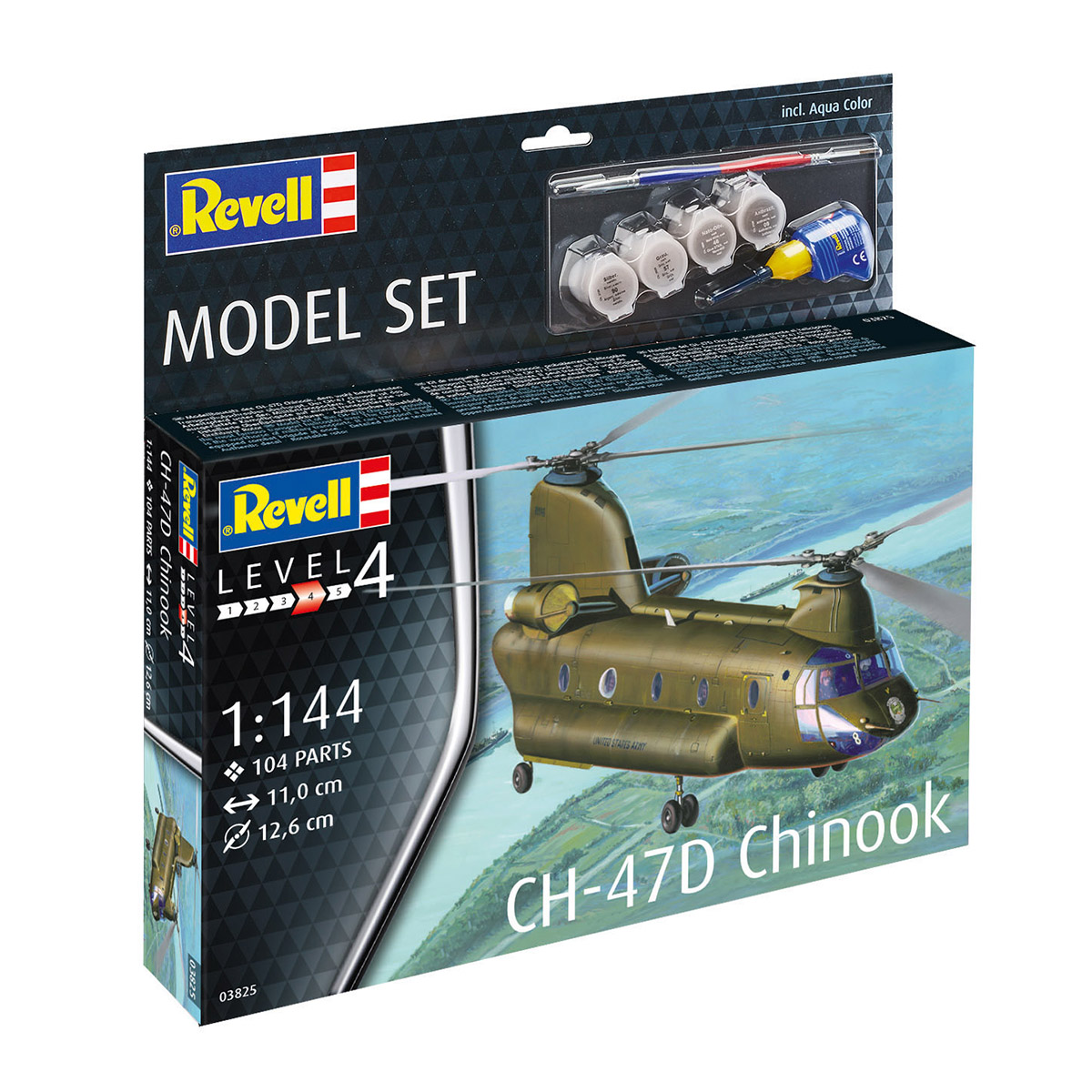Revell CH-47D Chinook 1/144 Scale 63825 Model Set • Canada's largest ...