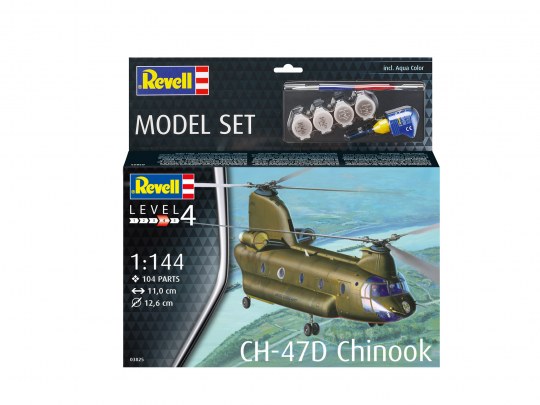 Revell CH-47D Chinook 1/144 Scale 63825 Model Set • Canada's largest ...