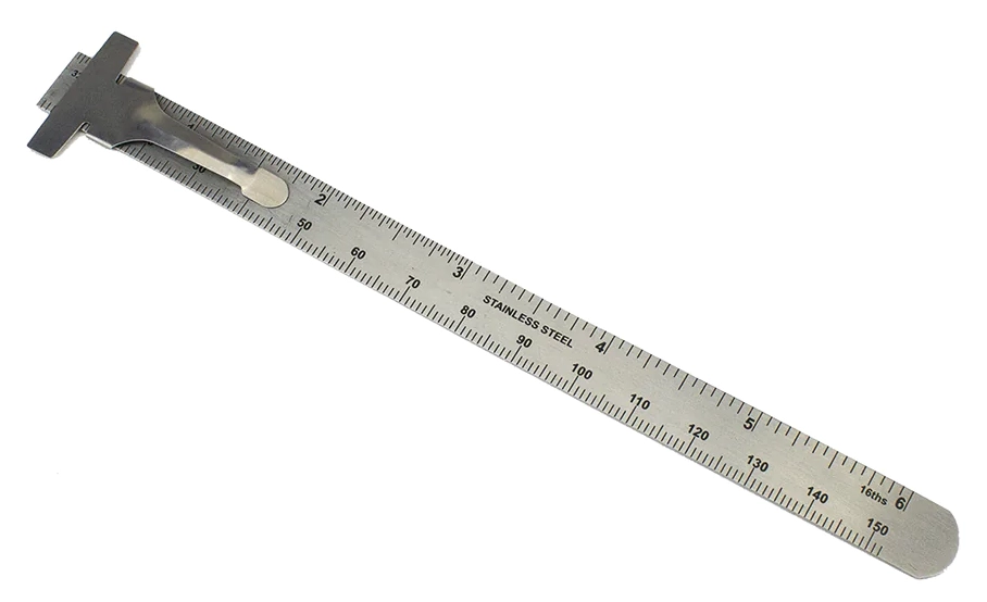 Excel Blades 6 inch Stainless Steel Ruler 55677 • Canada's largest ...