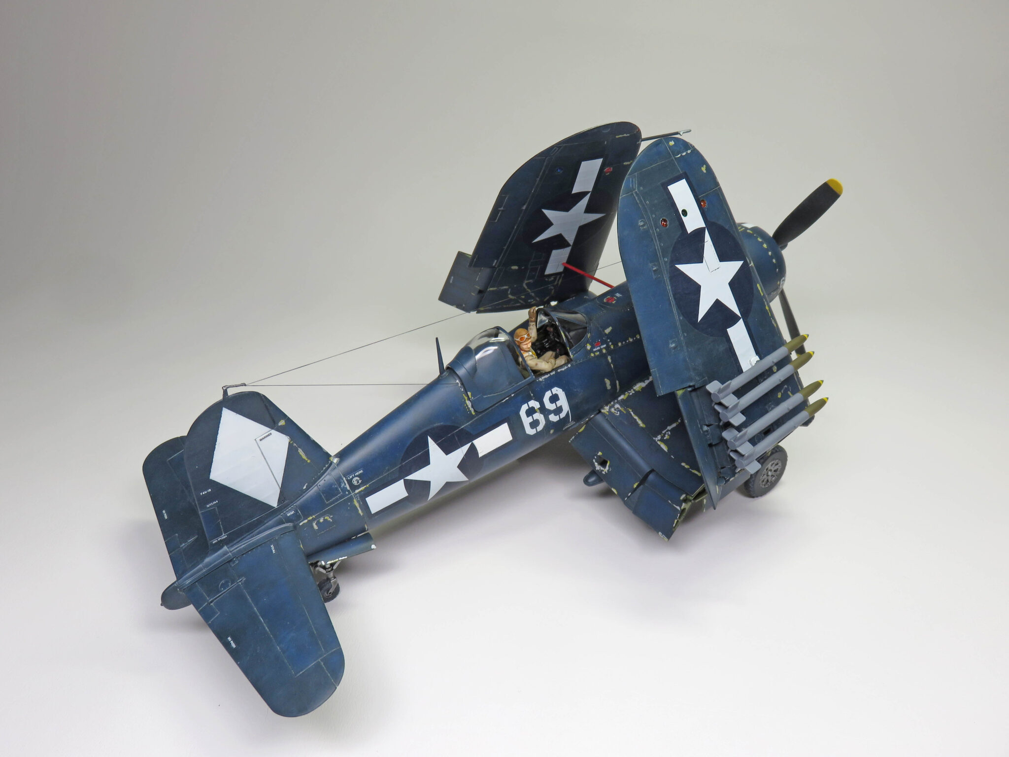 Tamiya F4U-1D Corsair Build and Review Part 10 • Canada's largest ...