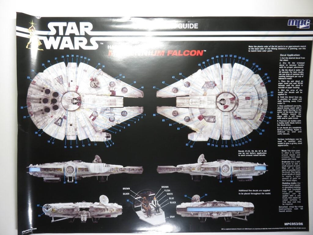 MPC Star Wars Millennium Falcon Build and Review Part 1 • Canada's ...