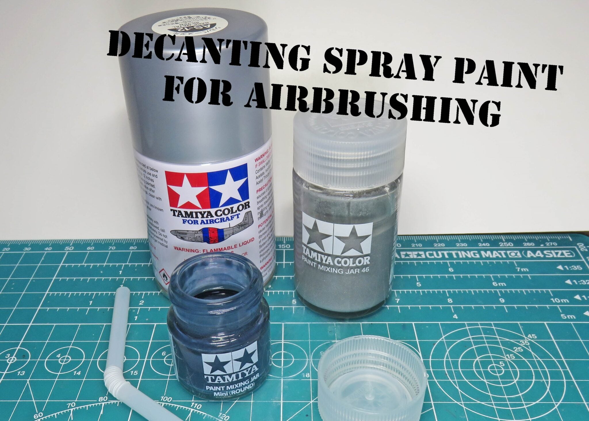Decanting Tamiya Spray Paint Cans • Canada's largest selection of model ...