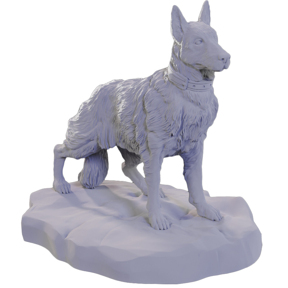 Wizkids Deep Cuts Unpainted Miniatures Wave 22 Dog Companions 90690 ...