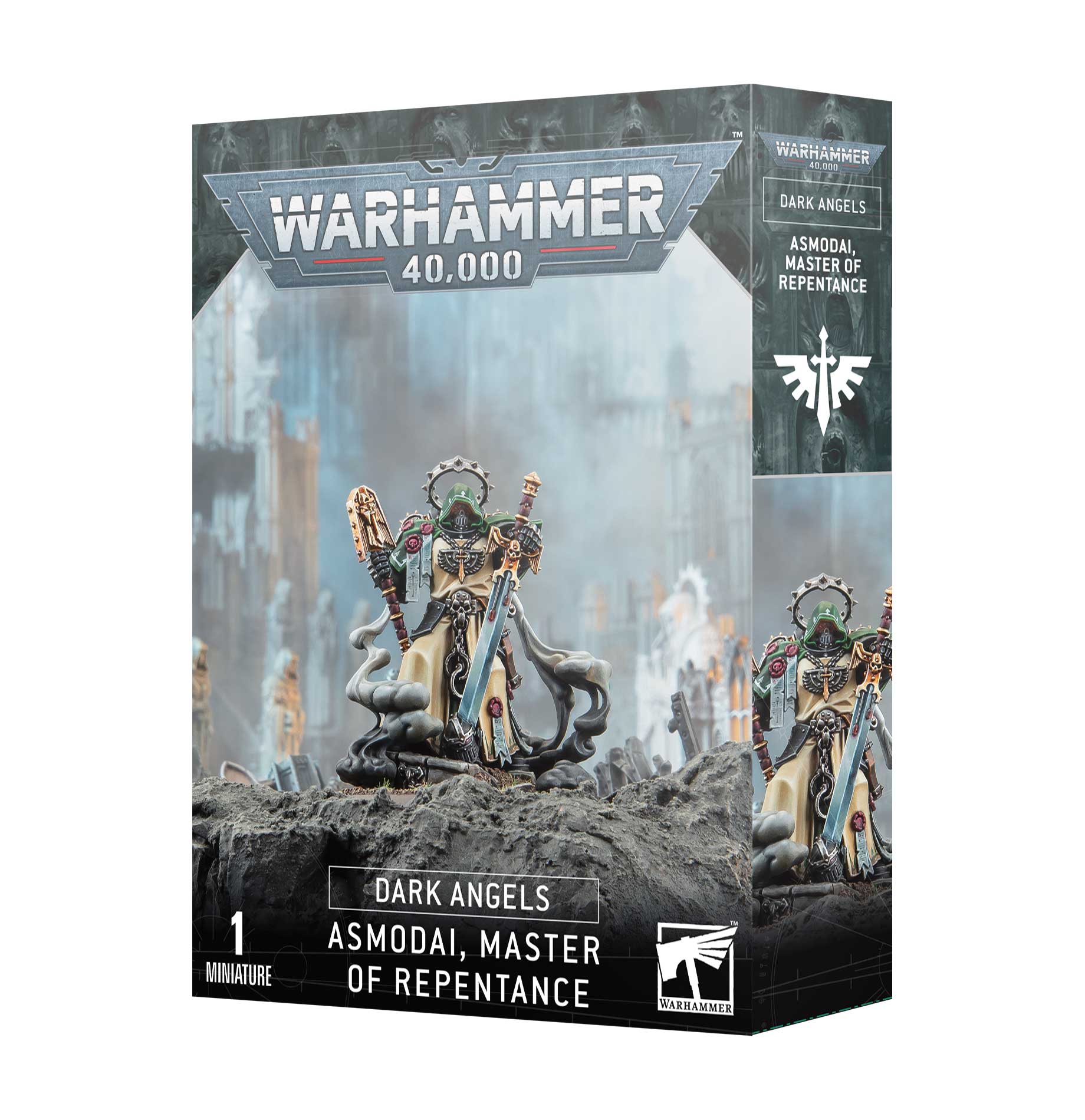 Dark Angels Asmodi Master of Repentance 44-21 Warhammer 40000 • Canada ...