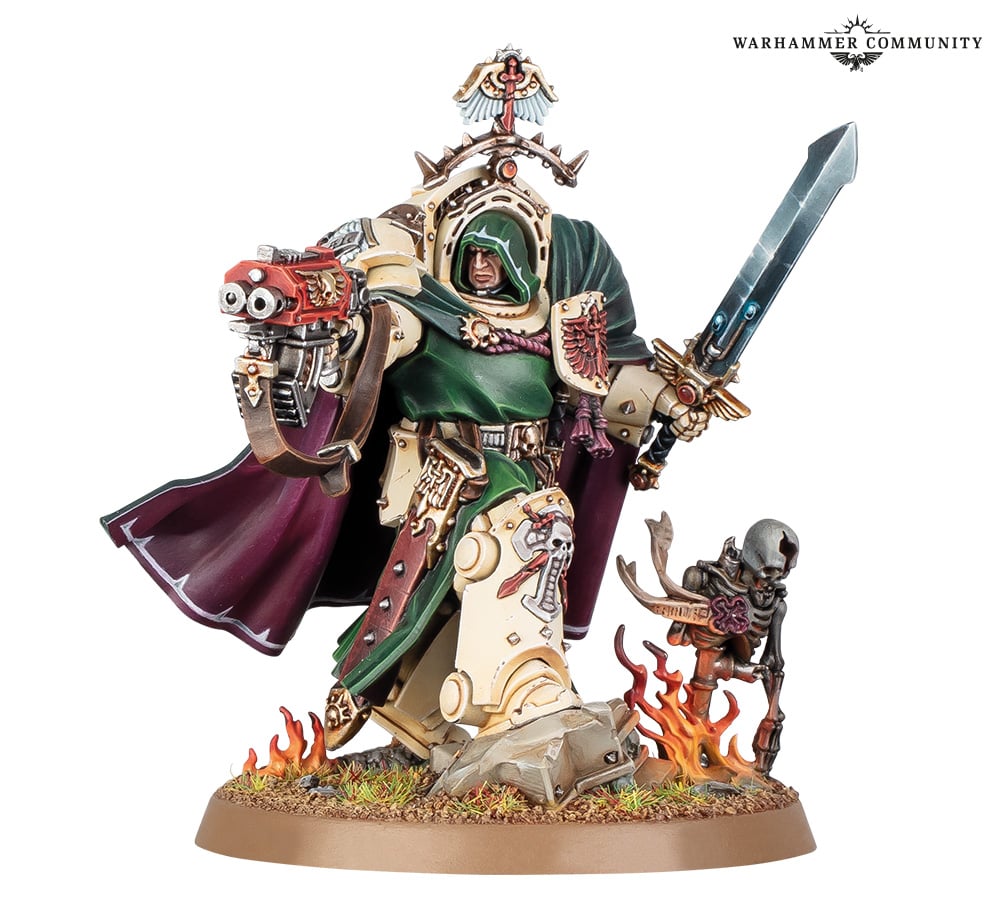 Dark Angels Belial Grand Master of the Deathwing 44-23 Warhammer 40000 ...