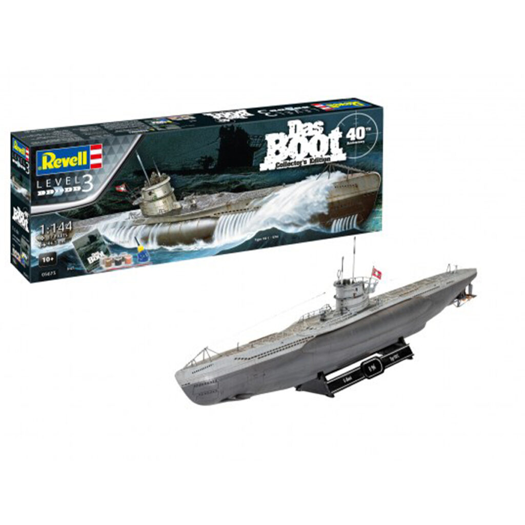 Revell Das Boot 40th Anniversary Collectors Edition 1/144 Scale 05675 ...