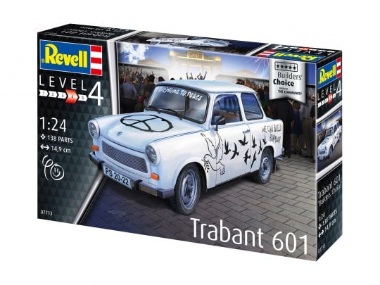 Revell Trabant 601 Builders Choice 1/24 Scale 07713 • Canada's largest selection of model paints ...
