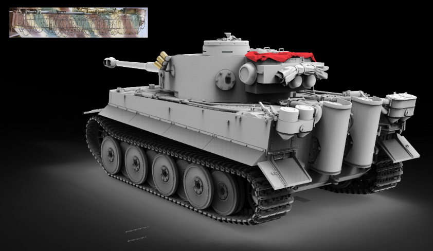 Border Model Tiger I Early Production Sd.Kfz181 Pz.Kpfw.VI Ausf.E Kursk ...