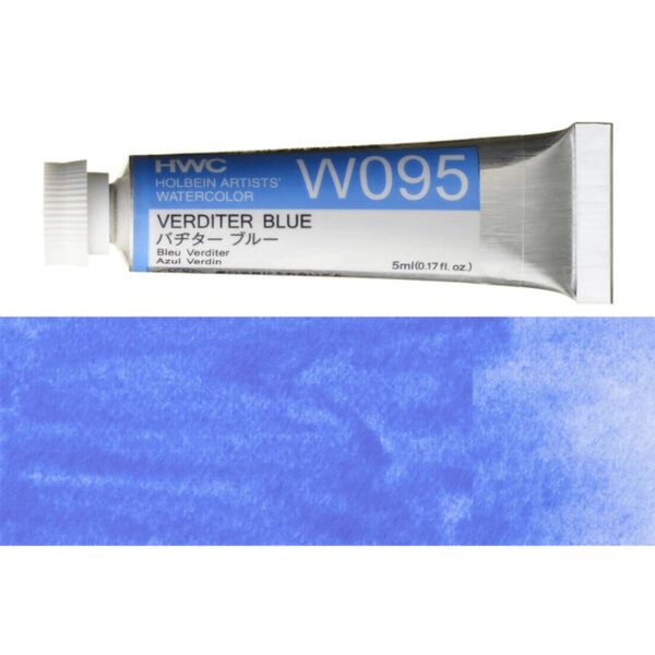 Holbein Artist Watercolour Verditer Blue 5ml W095A • Canada's largest ...