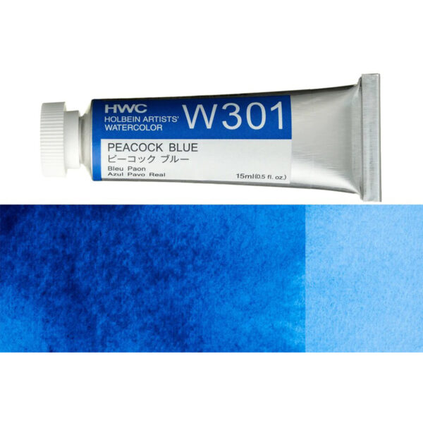 Holbein Artist Watercolour Peacock Blue 15ml W301A • Canada's largest ...