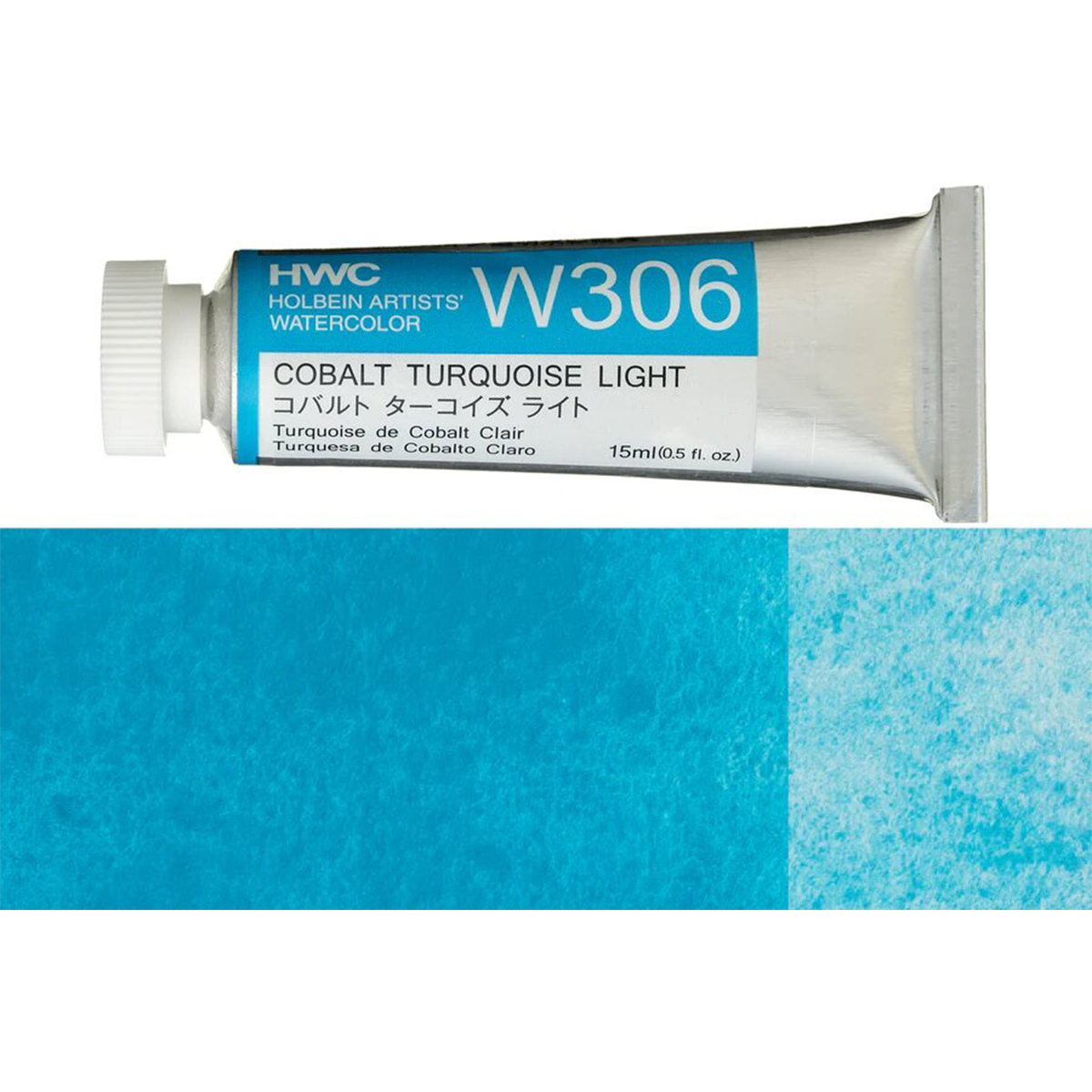 Holbein Artist Watercolour Cobalt Turquoise Light 15ml W306D • Canada's ...