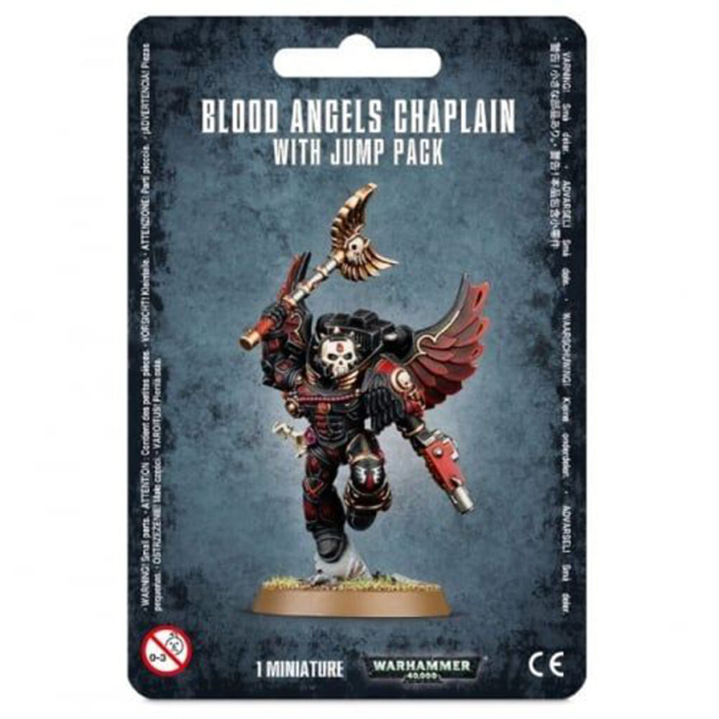 Blood Angels Chaplain With Jump Pack 41-17 Warhammer 40000 • Canada's ...