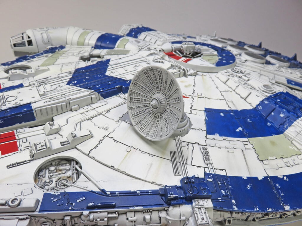 MPC Star Wars Millennium Falcon Build and Review Part 13 Completed ...