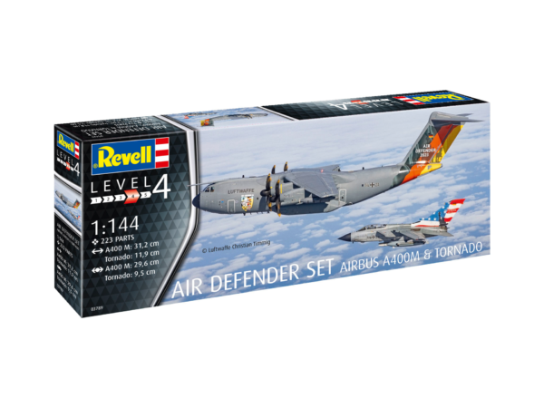 Revell Airbus A400M and Tornado Air Defender Set 1/144 Scale 03789 ...