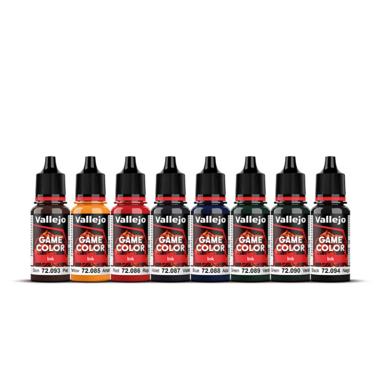 Vallejo Game Color Ink Game Paint Set of 8 72296 • Canada's largest ...