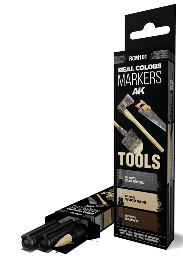 AK Interactive Real Colors Markers Tools Set of 3 RCM101 • Canada's ...