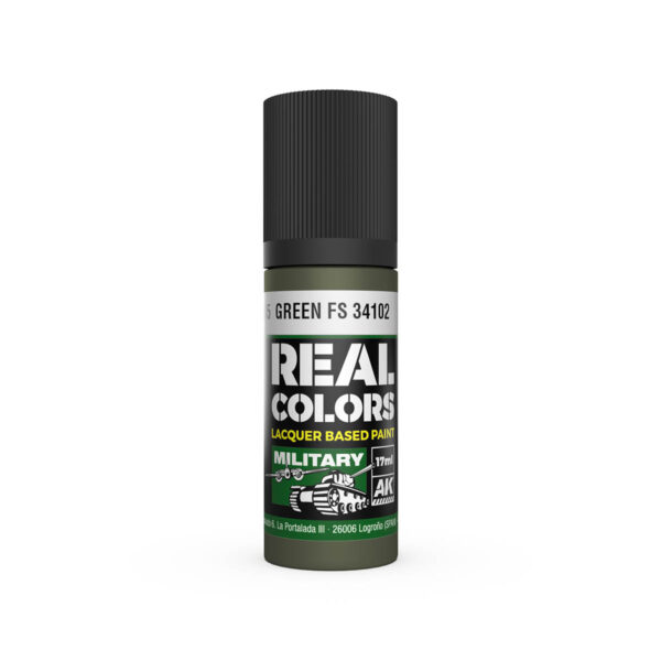 AK Interactive Real Colors Military Green FS 34102 17ml RC905 • Canada ...
