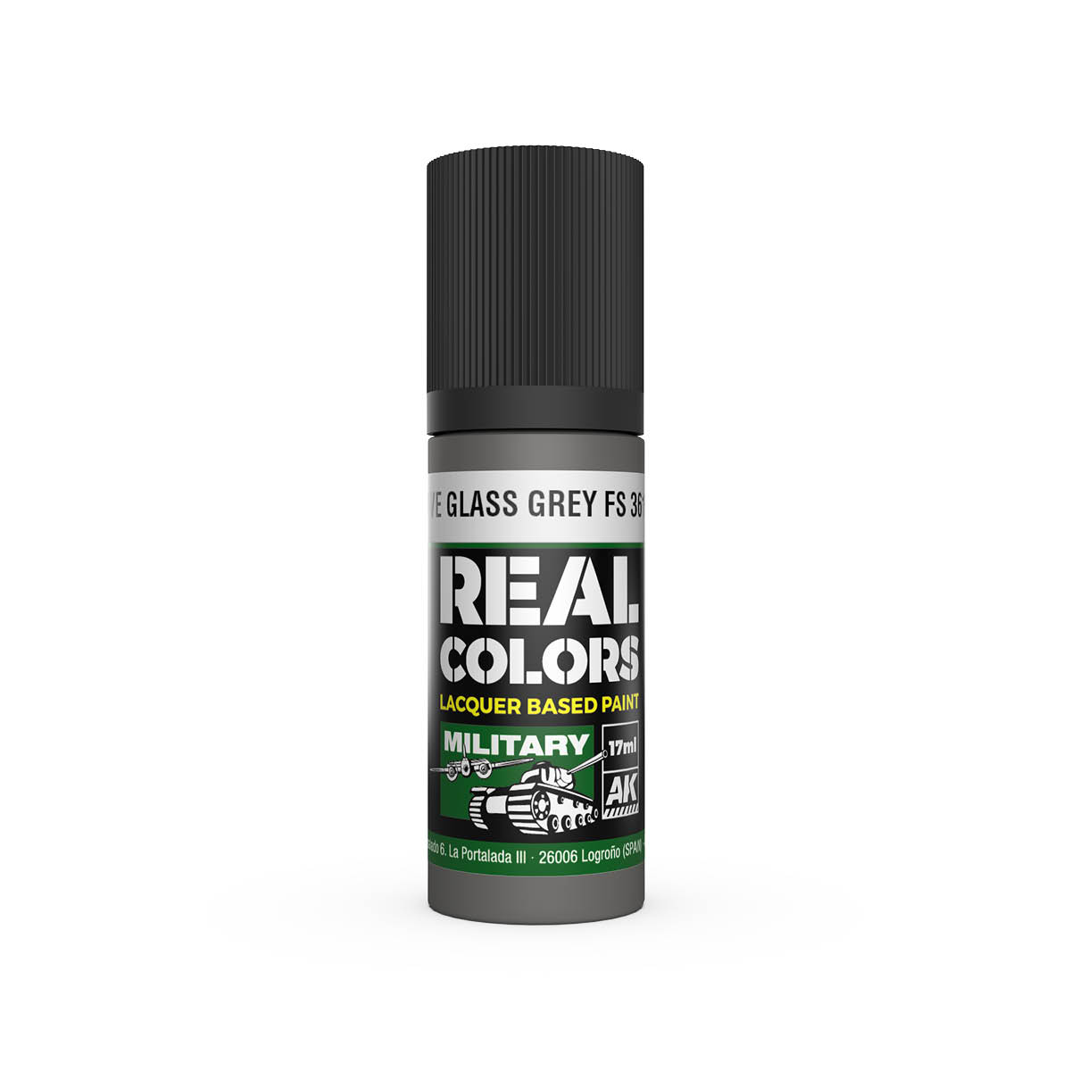 AK Interactive Real Colors Military Have Glass Grey FS 36170 17ml RC914 ...