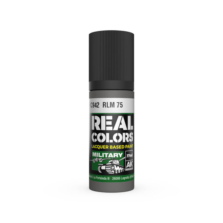 AK Interactive Real Colors Military RLM 75 17ml RC942 • Canada's ...