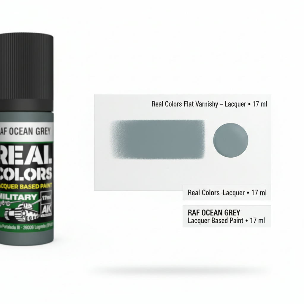 AK Interactive Real Colors Military RAF Ocean Grey 17ml RC962 • Canada ...