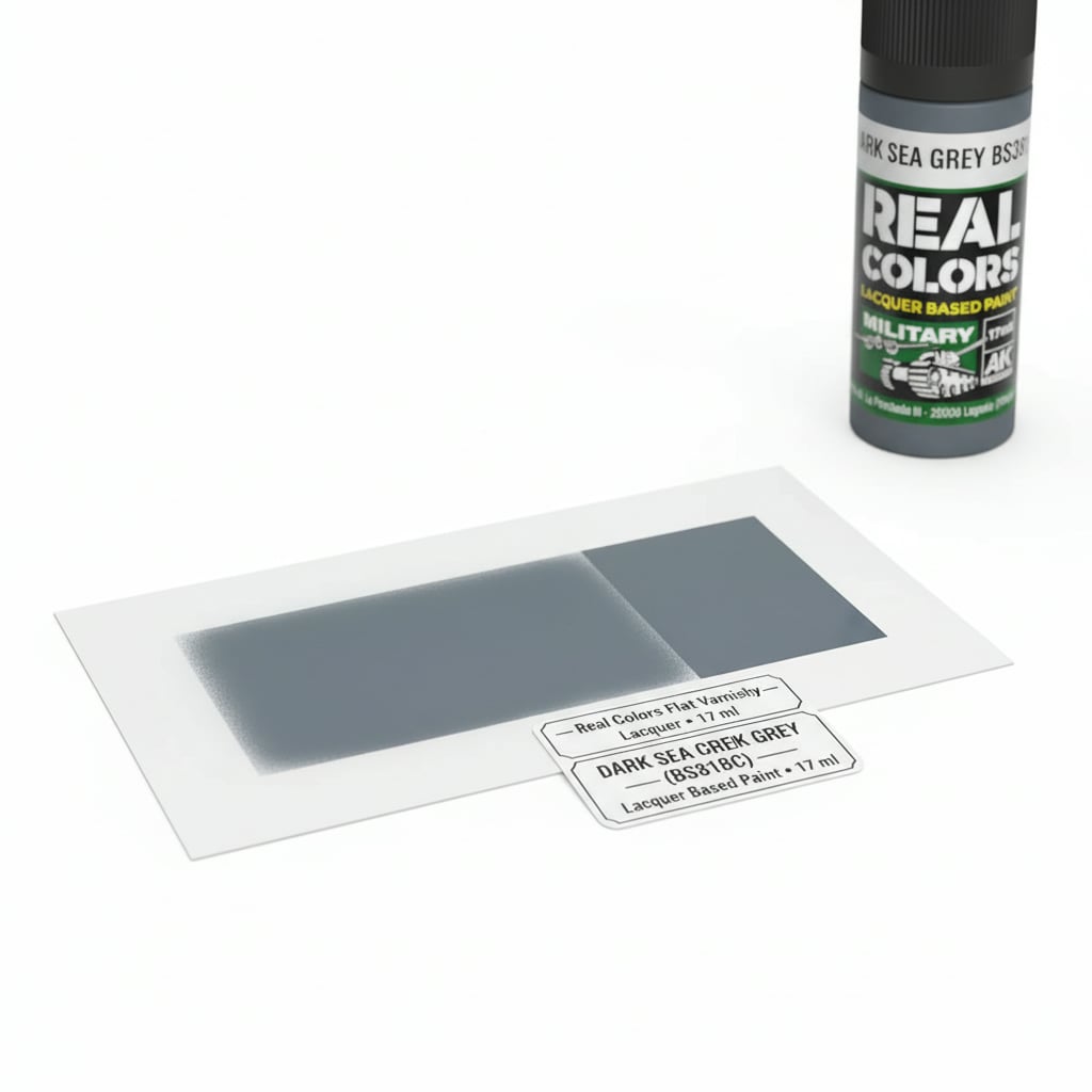 AK Interactive Real Colors Military RAF Dark Sea Grey BS381C/638 17ml ...