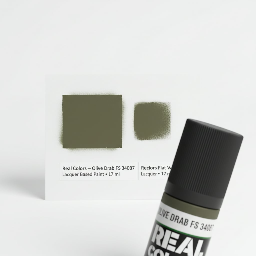 AK Interactive Real Colors Military Olive Drab FS 34087 17ml RC901 ...