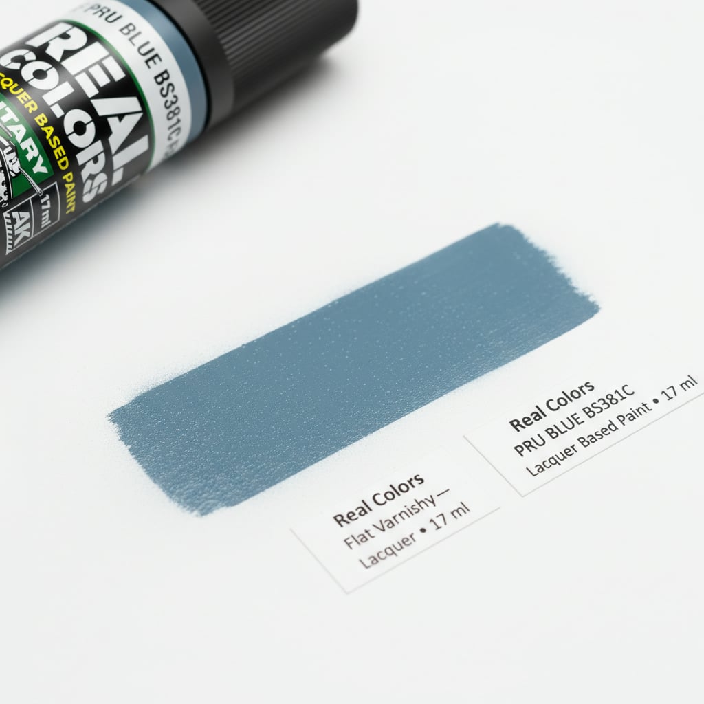 AK Interactive Real Colors Military RAF PRU Blue BS381C/636 17ml RC971 ...