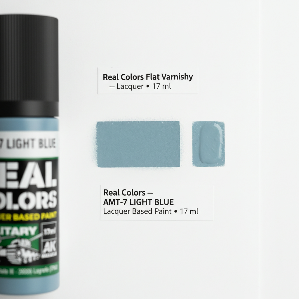 AK Interactive Real Colors Military AMT-7 Light Blue 17ml RC976 ...